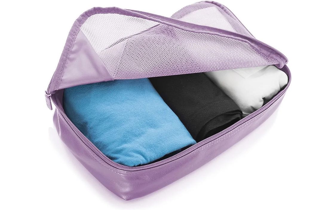Heys Metallic Packing Cubes -pakkauspussit, 5 kpl, liila – Verkkokauppa.com