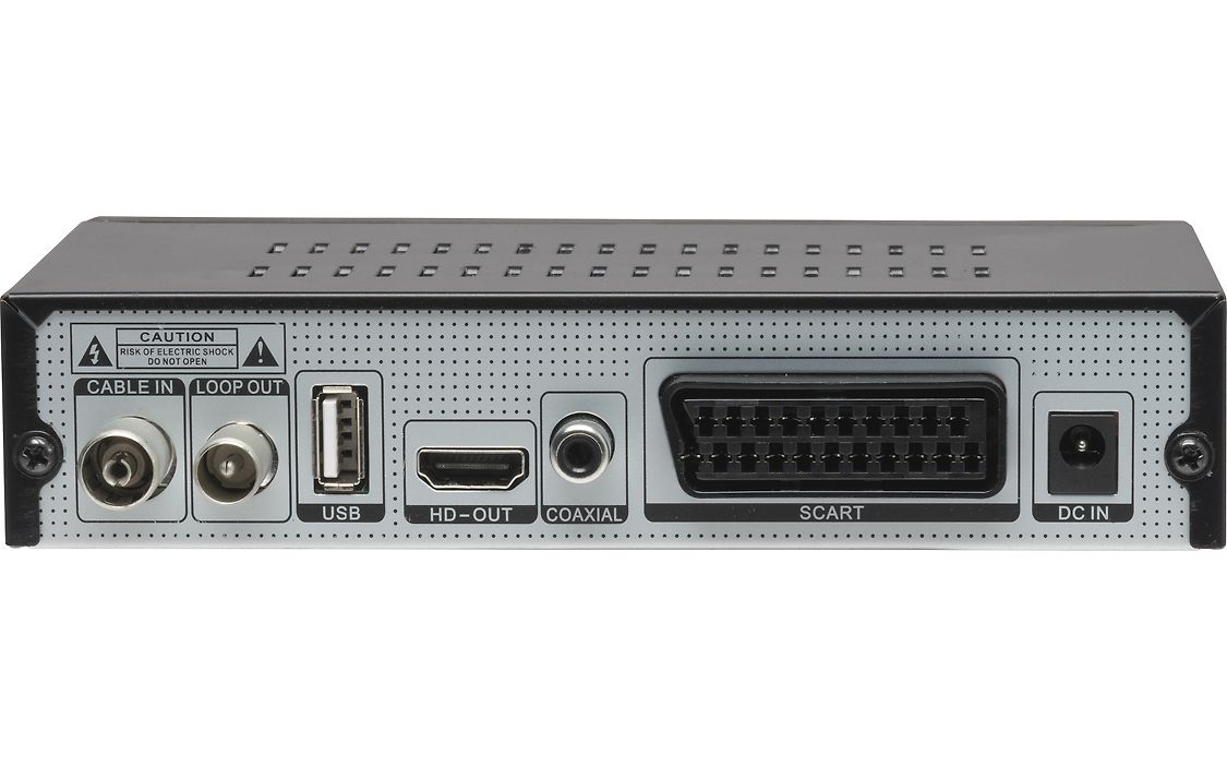 Denver DVBC-120 HD-digiboksi kaapeliverkkoon – Verkkokauppa.com