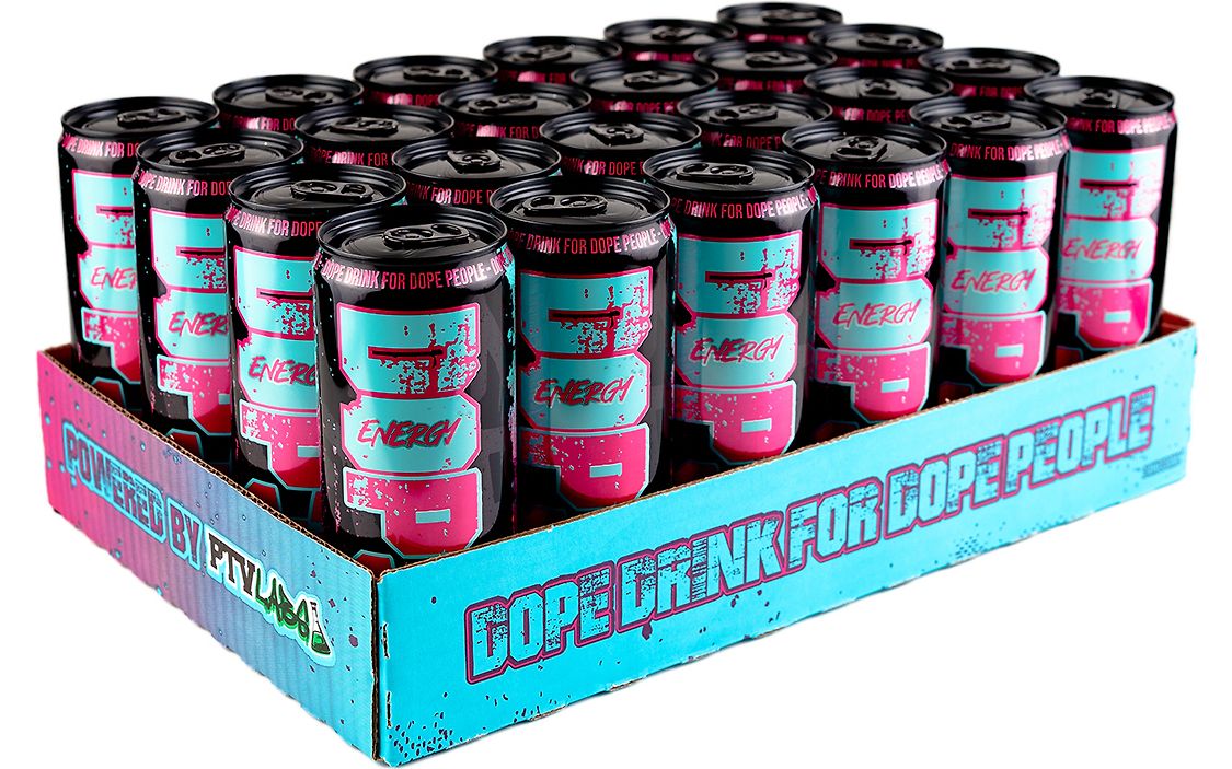 PTVLABS DOP3 Energy Fizzy Bubble energiajuoma, 330 ml, 24-pack ...