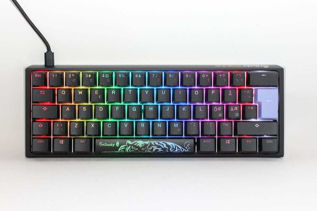 Ducky One 3 Mini 60% -mekaaninen näppäimistö Cherry MX Silver ...