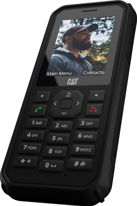 Cat B40 4G -puhelin, Dual-SIM, musta – Verkkokauppa.com