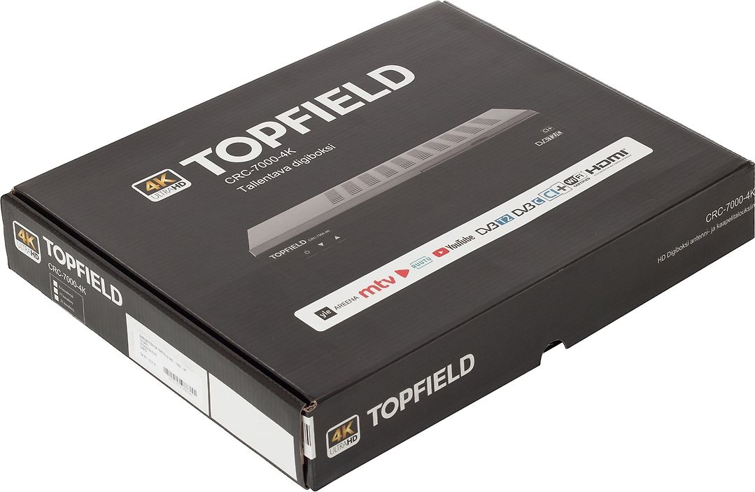 Topfield CRC-7000 tallentava smart HD-digiboksi – Verkkokauppa.com