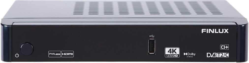 Finlux FUH-7110 HD-digiboksi antenni -ja kaapeliverkkoihin (2024 ...