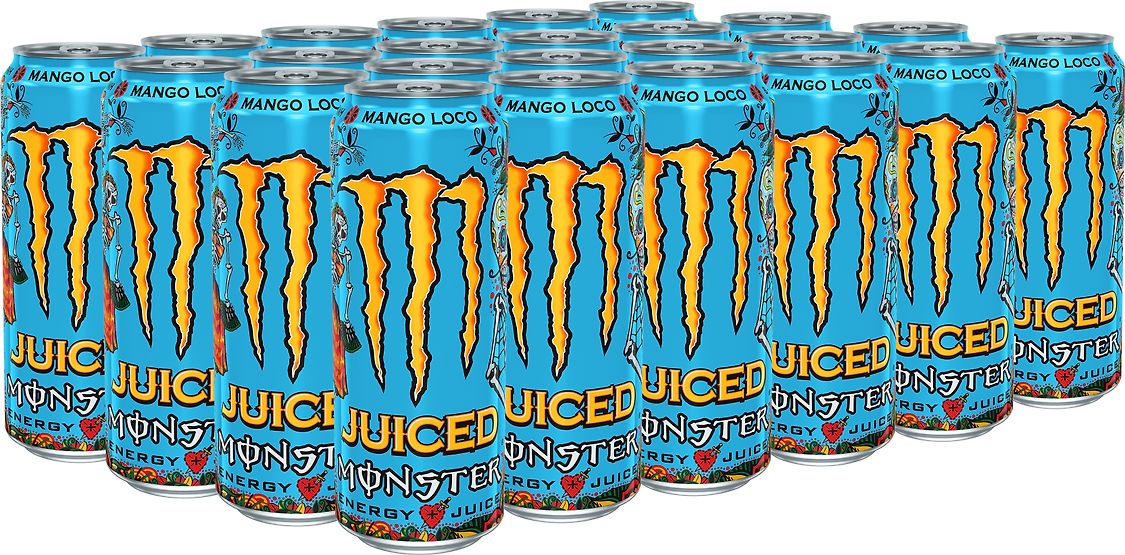 Monster Energy Juiced Mango Loco -energiajuoma, 500 ml, 24-PACK ...
