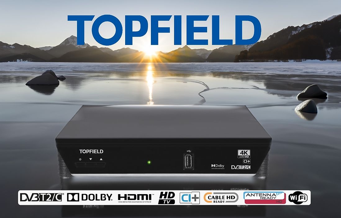 Topfield CRC 8000 4K 1TB Tallentava HD-digiboksi (2024) – Verkkokauppa.com