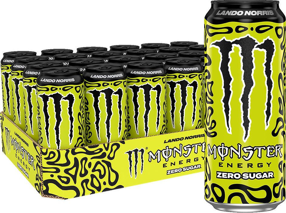 Monster Energy Lando Norris Zero Sugar energiajuoma, 500 ml, 24-pack ...