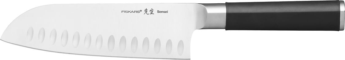 Fiskars Sensei santokuveitsi, 16,5 cm – Verkkokauppa.com