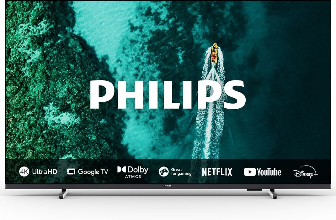 Philips 55" PUS7409 – 4K LED Google TV – Verkkokauppa.com