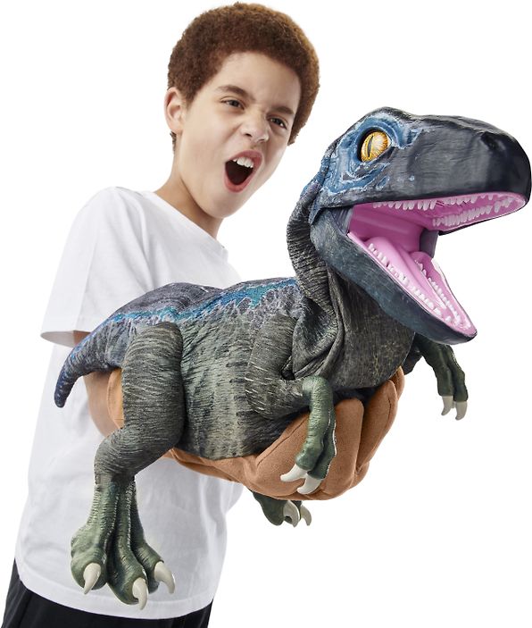 Jurassic World Real FX Baby Blue -dinosaurus – Verkkokauppa.com