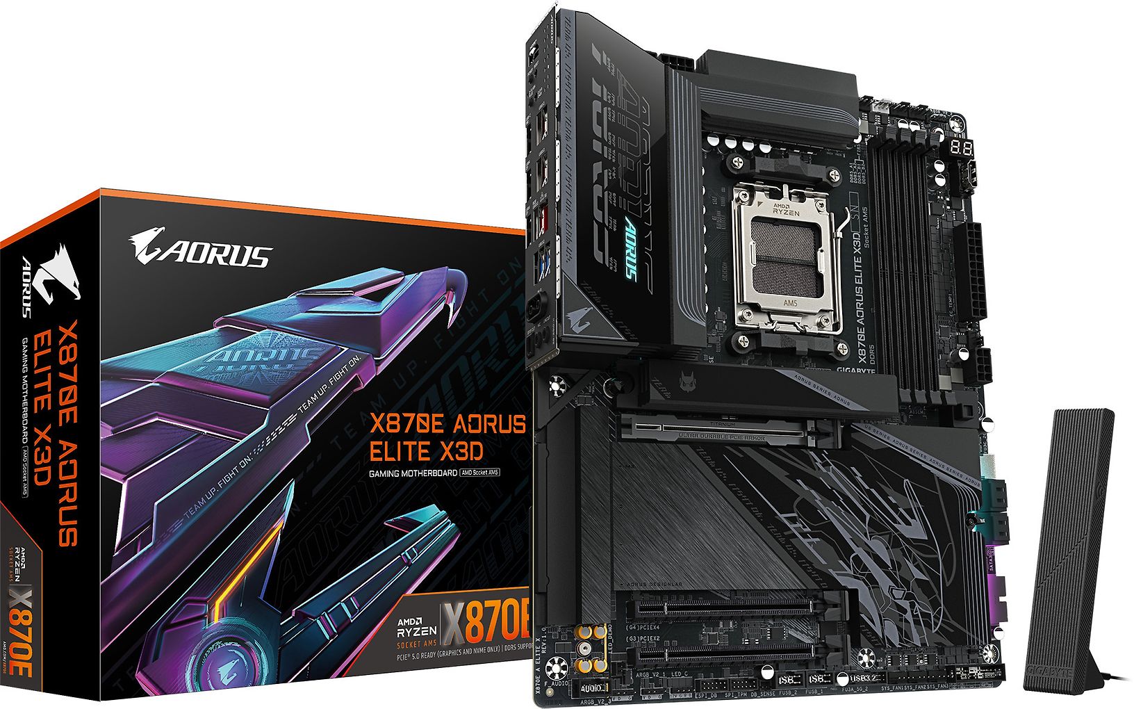 Gigabyte X870E AORUS ELITE X3D ATX-emolevy – Verkkokauppa.com