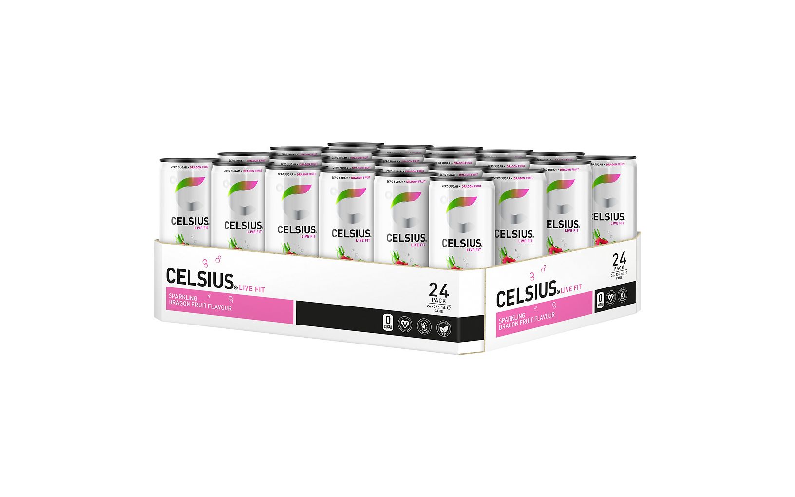 Celsius Dragon Fruit energiajuoma, 355 ml, 24-pack – Verkkokauppa.com
