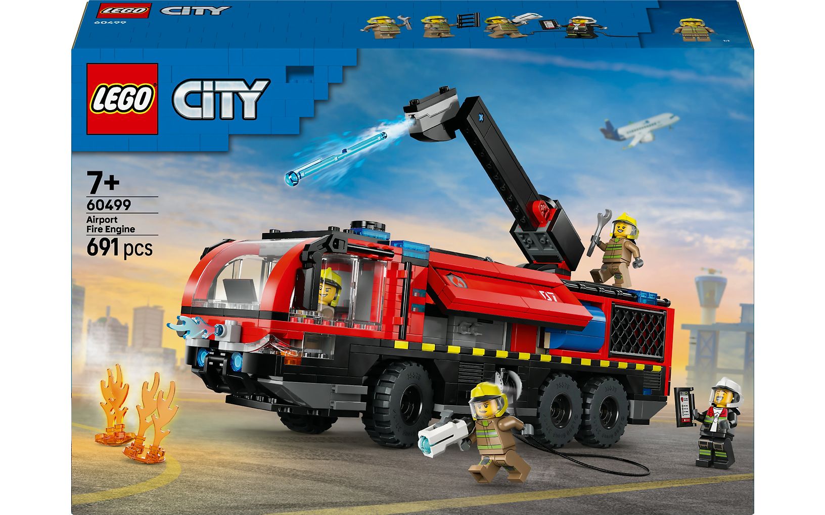 LEGO City Fire 60499 Lentokentän paloauto – Verkkokauppa.com