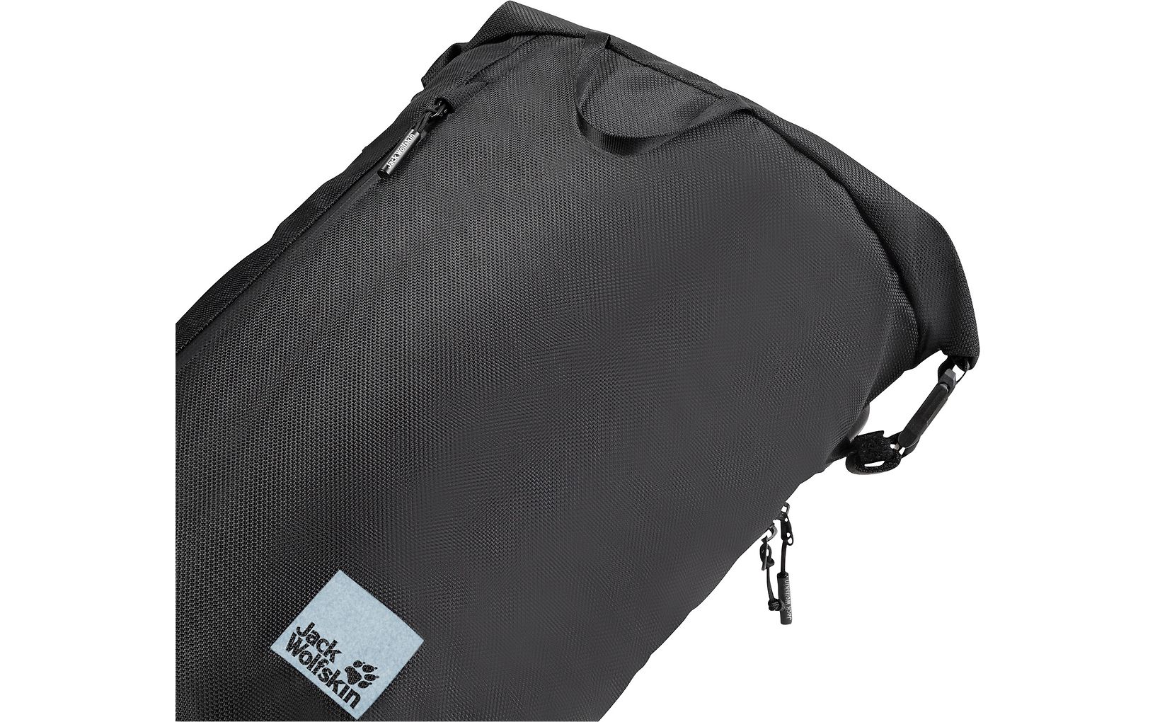 Jack Wolfskin Helsinki Rolltop -päiväreppu, ultra black – Verkkokauppa.com