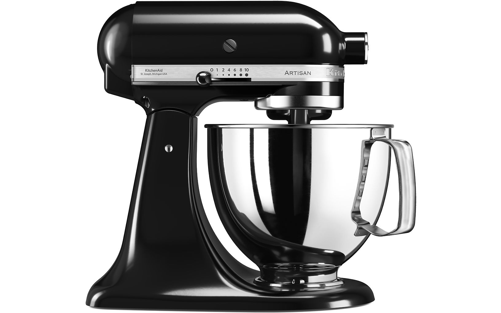KitchenAid Artisan 5KSM125EOB -yleiskone, onyx musta – Verkkokauppa.com