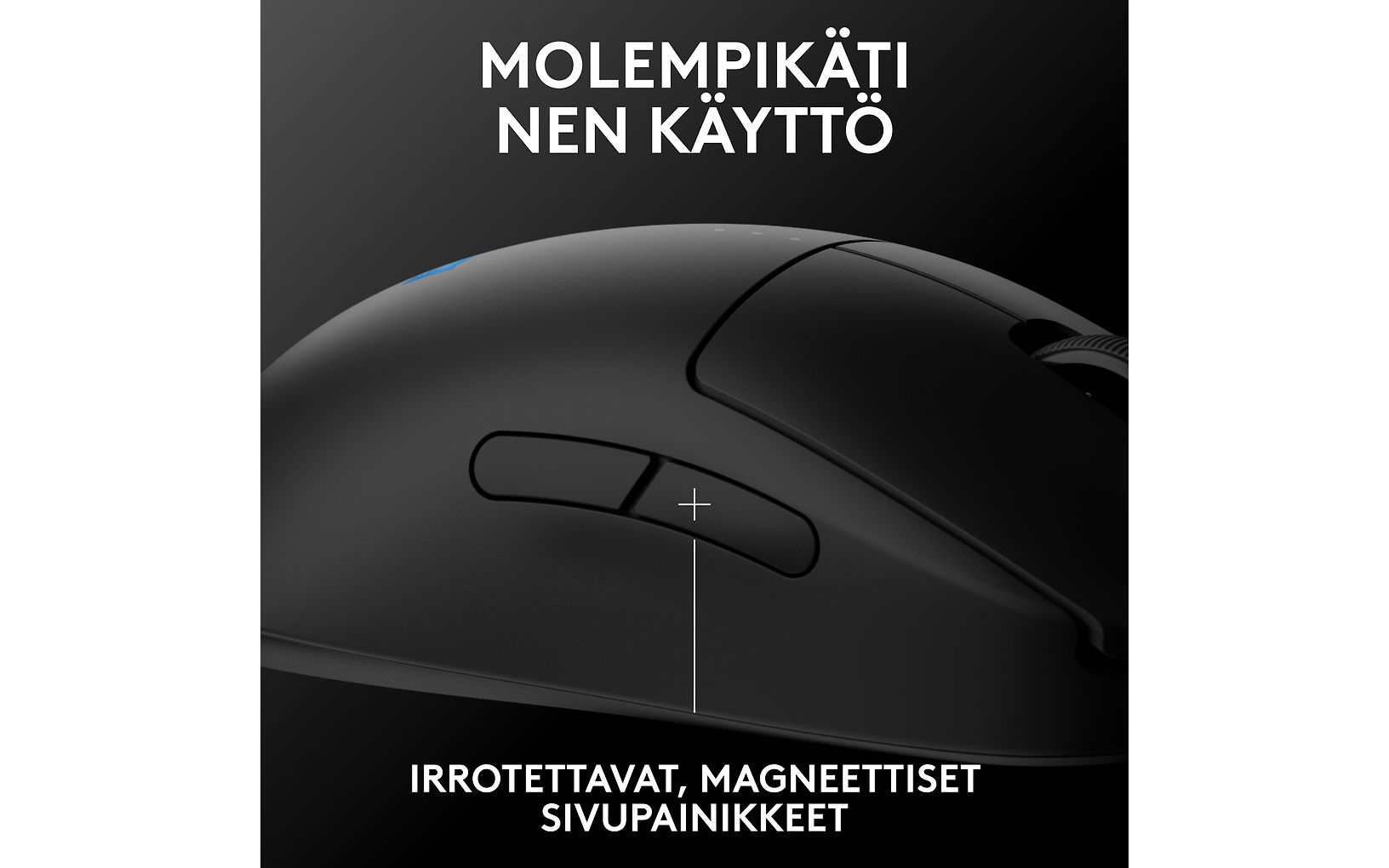 Logitech PRO 2 LIGHTSPEED -pelihiiri, musta – Verkkokauppa.com