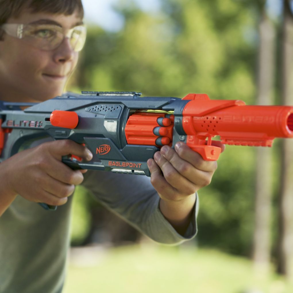 NERF ELITE 2.0 Blaster Eaglepoint RD 8 -vaahtomuoviase – Verkkokauppa.com