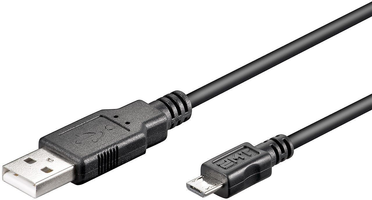 InLine USB 2.0 A - Micro-B -kaapeli, 2 m – Verkkokauppa.com