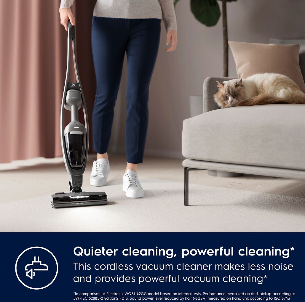 Electrolux Clean 600 ES62CB25DH -varsi-imuri, harmaa – Verkkokauppa.com