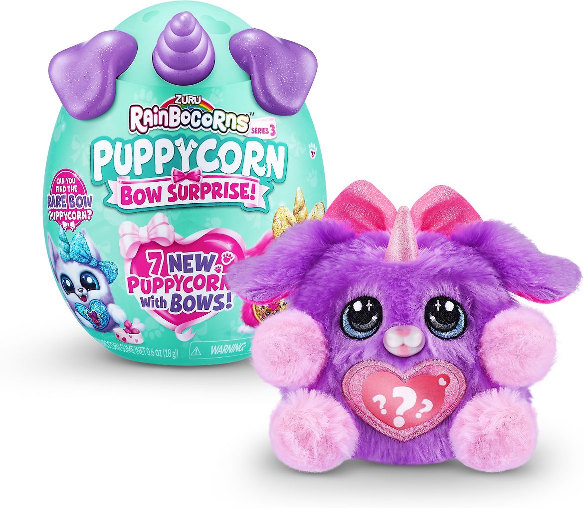 Rainbocorns Puppycorn BOW Surprise -yllätyspehmolelu, lajitelma ...