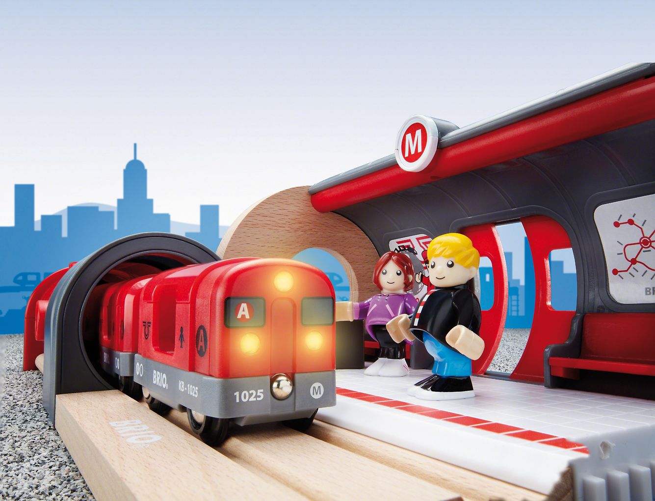 BRIO World 33513 - Metro -junarata – Verkkokauppa.com