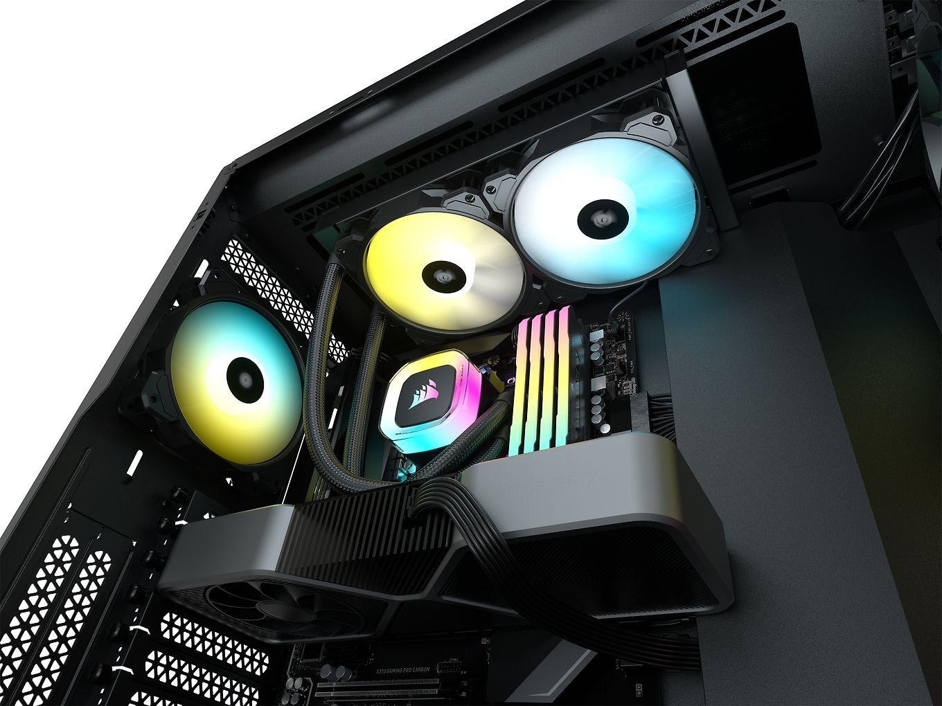 Corsair H100 RGB 240 mm -nestejäähdytysjärjestelmä – Verkkokauppa.com