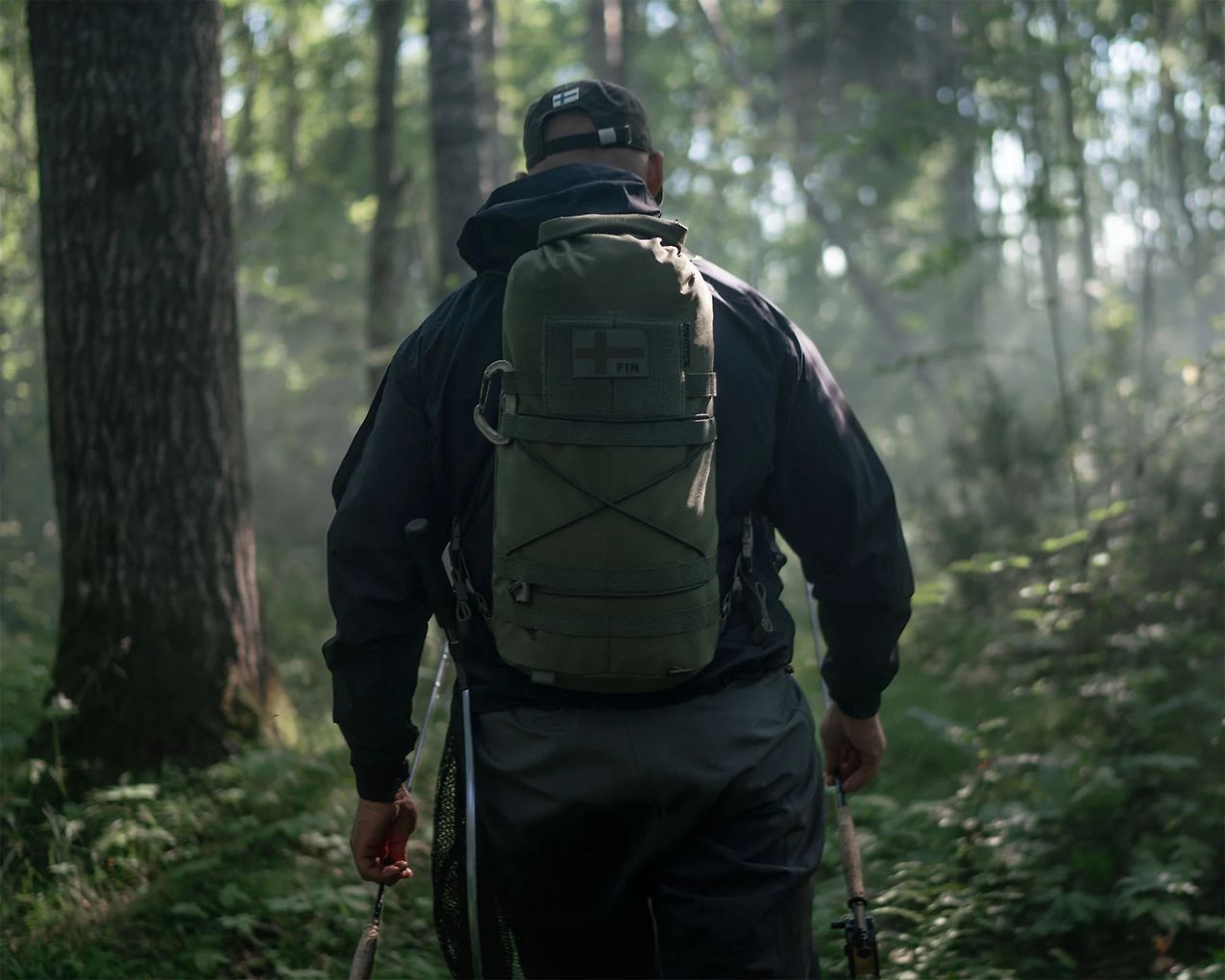 Savotta Hatka 12L -reppu, vihreä – Verkkokauppa.com