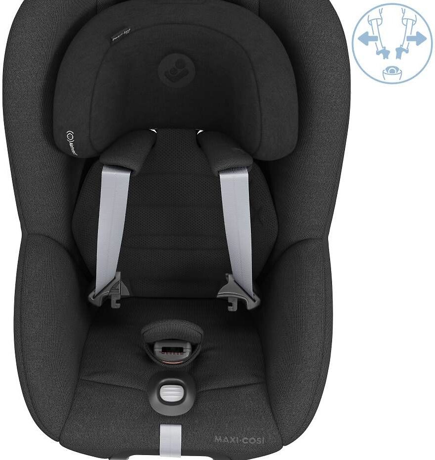 Maxi-Cosi Pearl 360 PRO -turvaistuin, 61 - 105 cm, Authentic Black ...