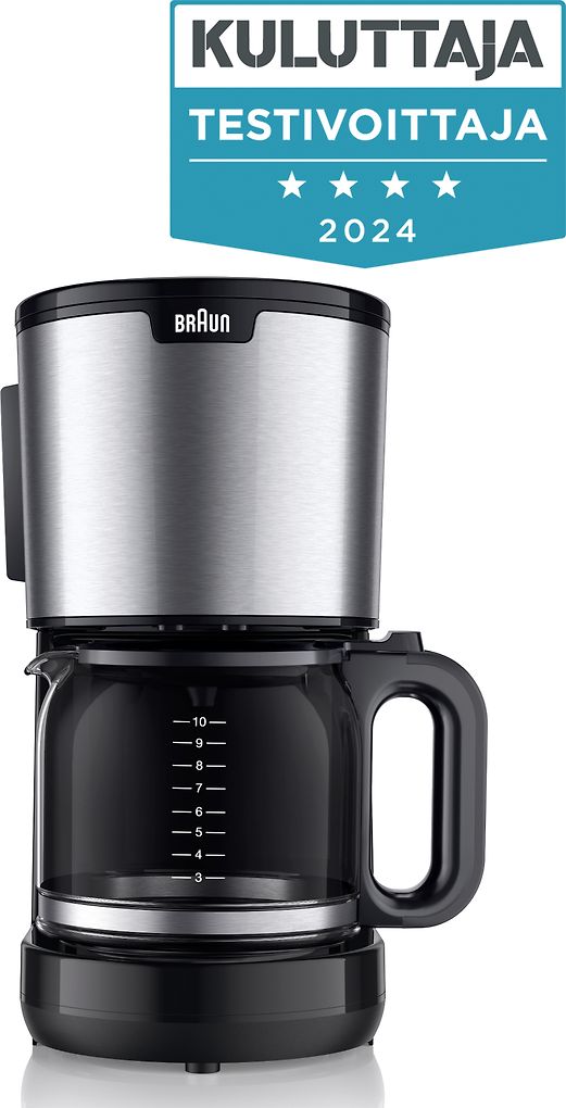 Braun KF1500BK PurShine kahvinkeitin – Verkkokauppa.com