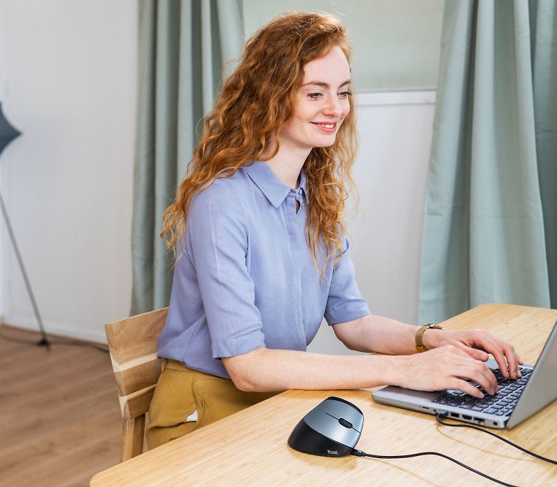 Trust Bayo Ergo Wireless Mouse Eco -langaton pystyhiiri – Verkkokauppa.com