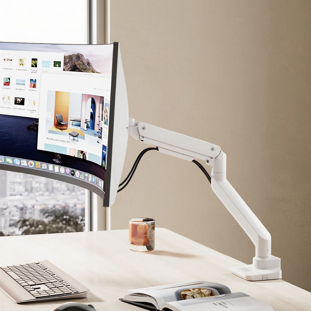 Mozi Infinity Line -monitorivarsi, valkoinen – Verkkokauppa.com