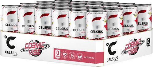 Celsius Cosmic Vibe -energiajuoma, 355 ml, 24-PACK – Verkkokauppa.com
