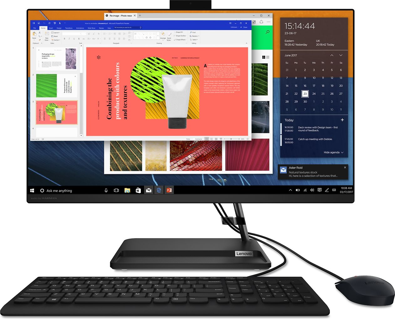 Lenovo IdeaCentre AIO 3 27" All-in-one -pöytäkone, Win 11 (F0FY00BRMT ...