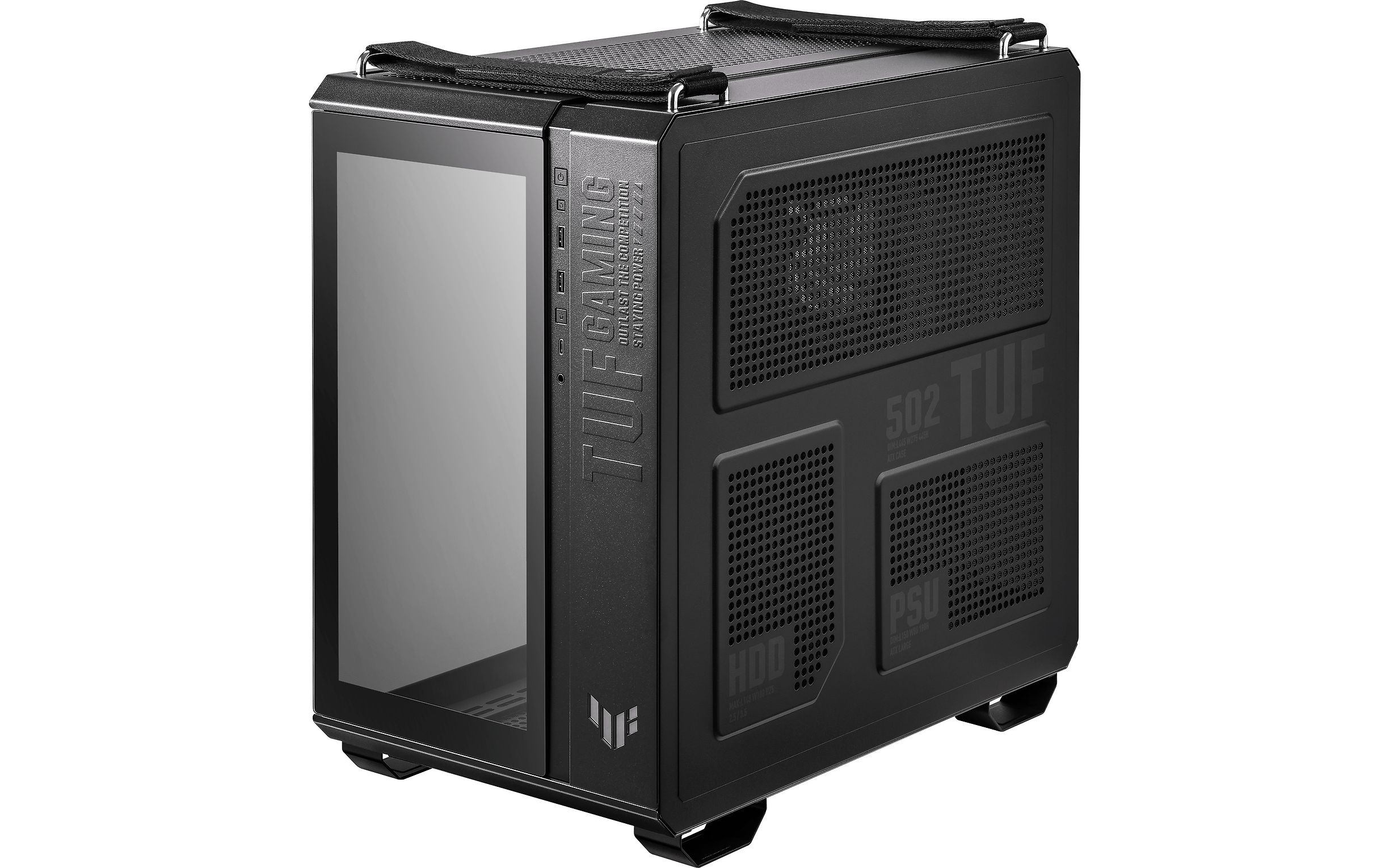 Asus TUF Gaming GT502 PLUS TG ARGB ATX-kotelo ikkunalla, musta ...