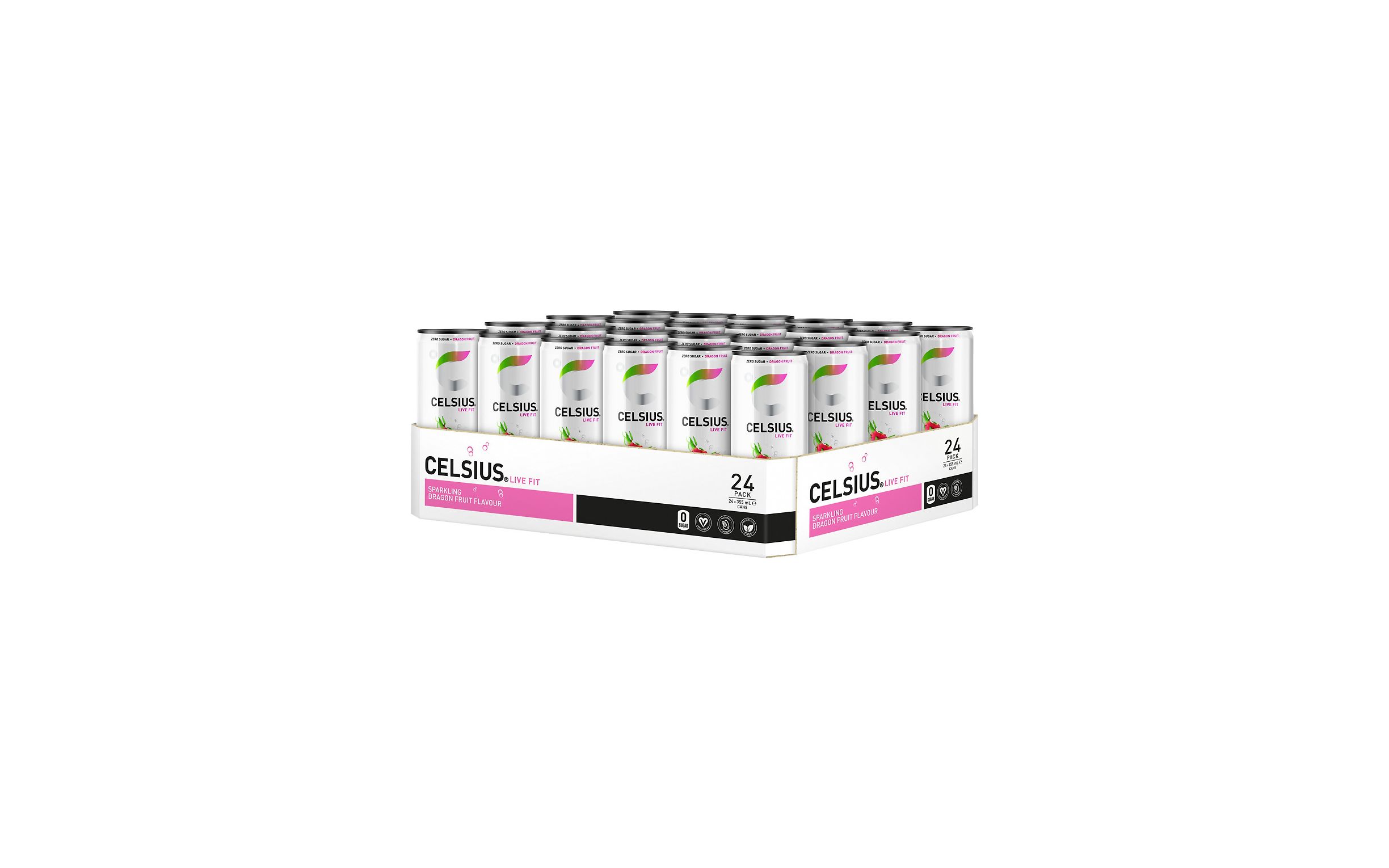 Celsius Dragon Fruit energiajuoma, 355 ml, 24-pack – Verkkokauppa.com