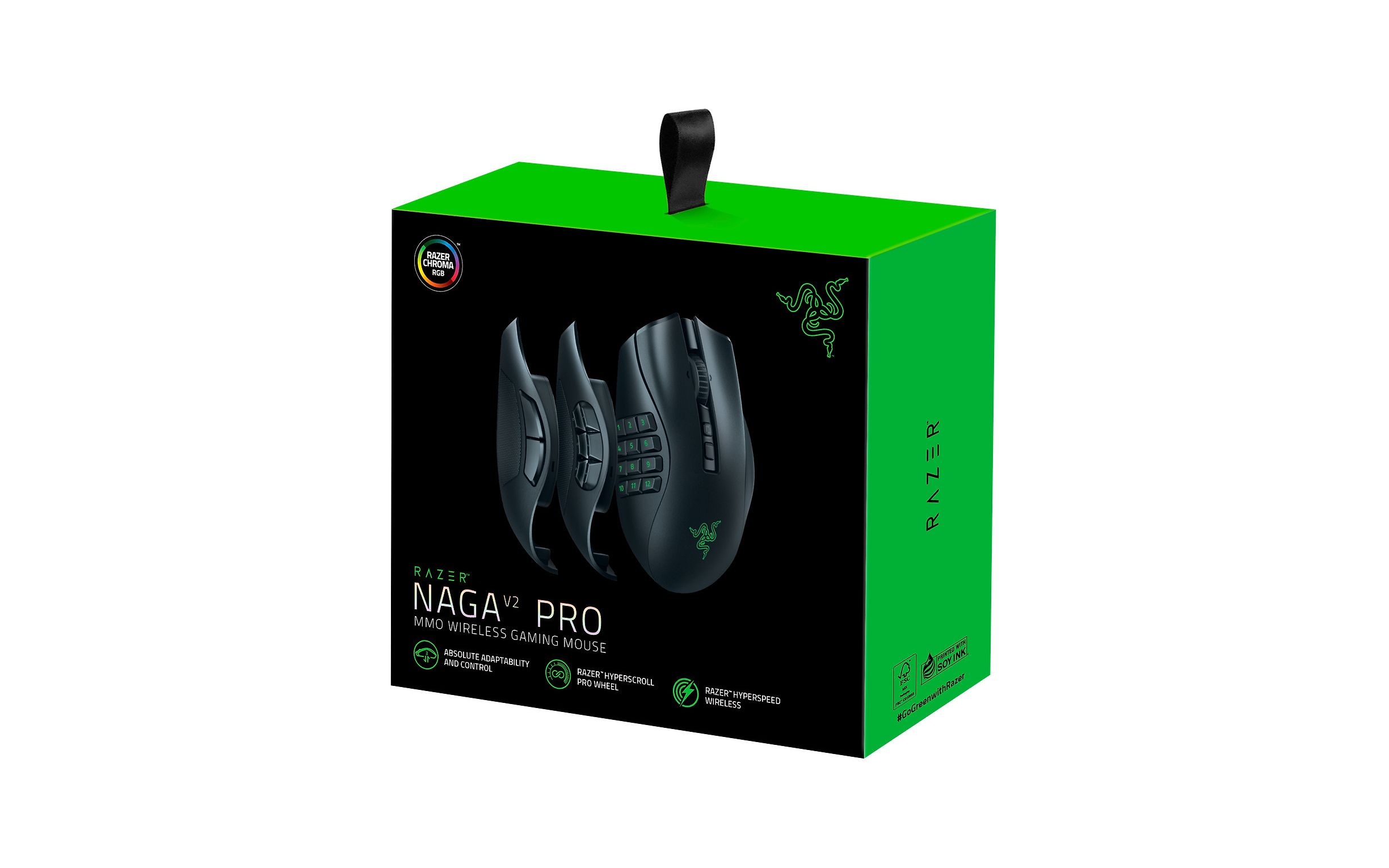 Razer Naga Pro V2 -pelihiiri – Verkkokauppa.com