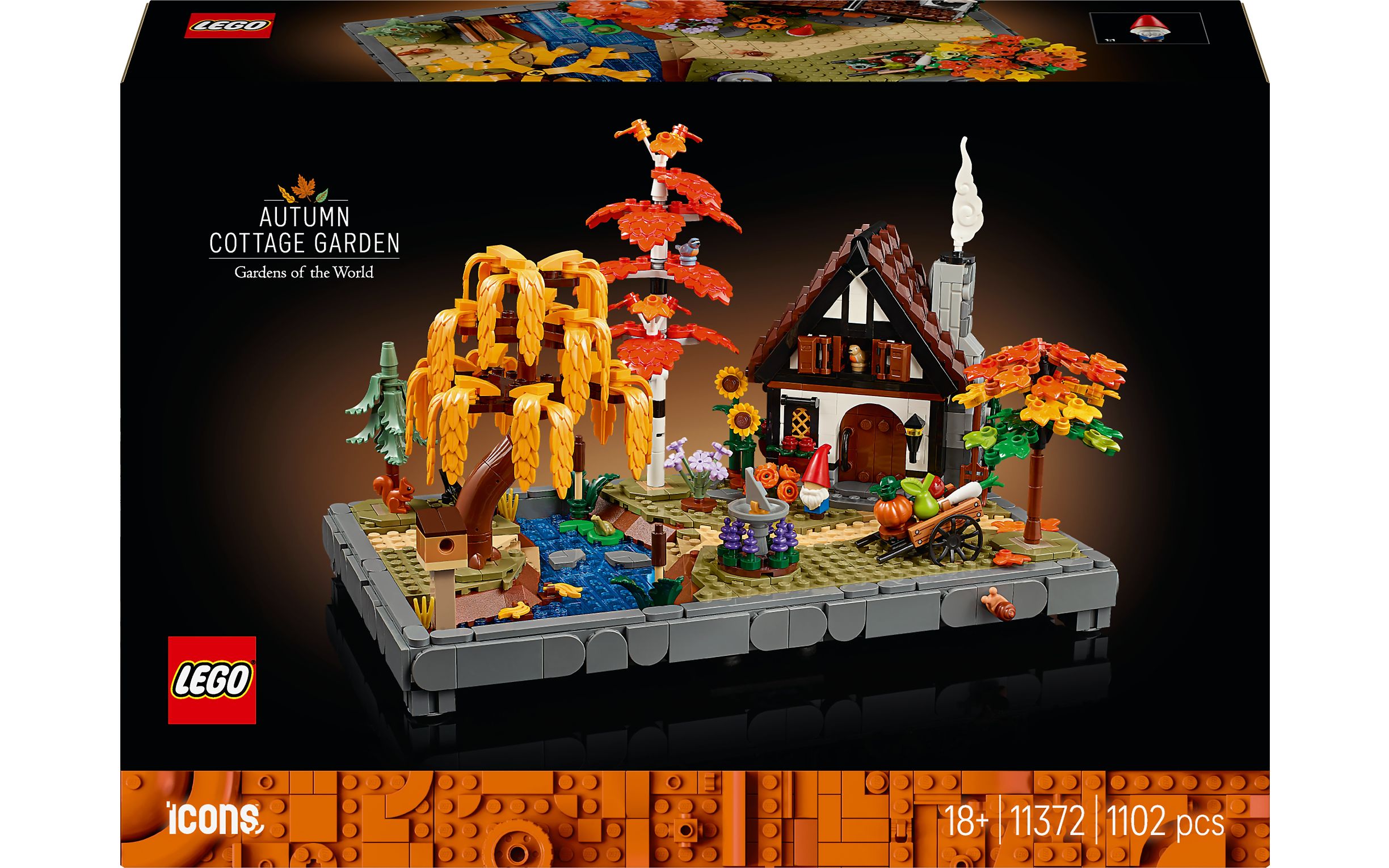 LEGO Icons 11372 Syksyinen mökkipuutarha – Verkkokauppa.com