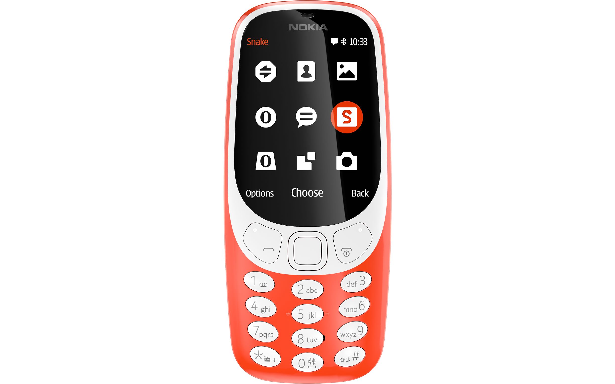 Nokia 3310 -peruspuhelin Dual-SIM, punainen – Verkkokauppa.com