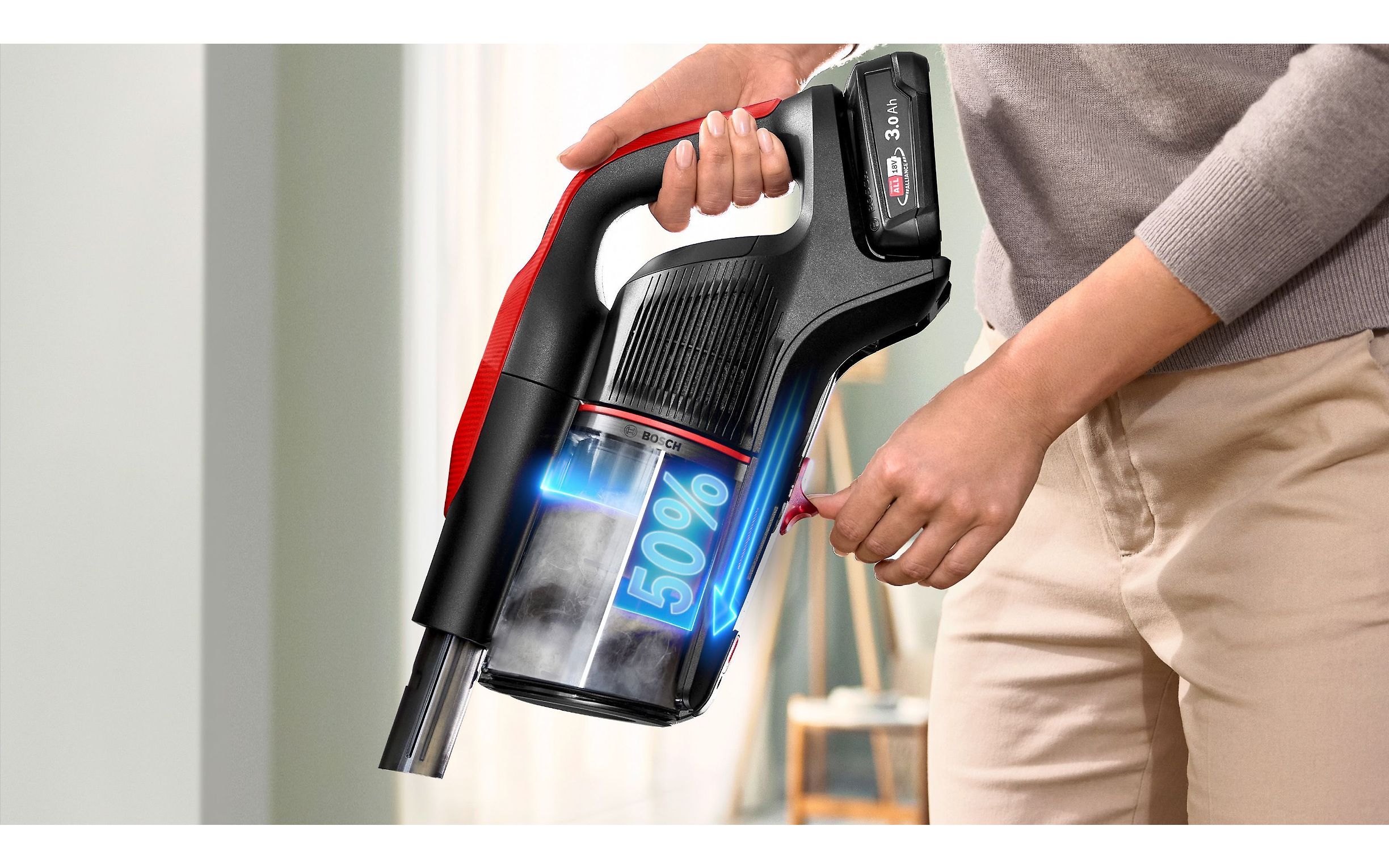 Bosch Unlimited 9 ProAnimal varsi-imuri, BBS931PET, punainen ...