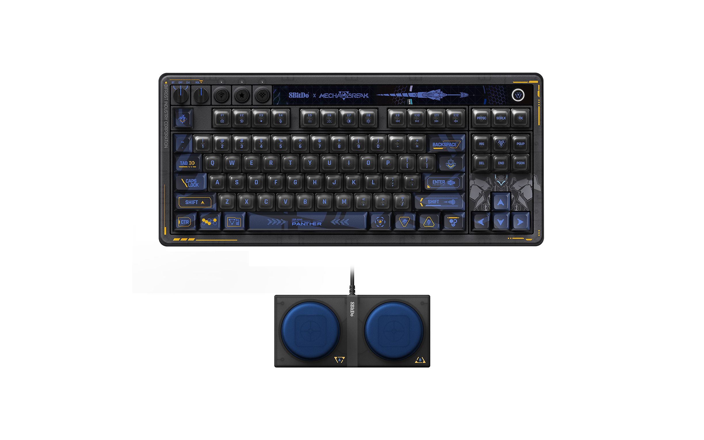8BitDo Mechanical Keyboard Mecha Break Edition mekaaninen näppäimistö ...