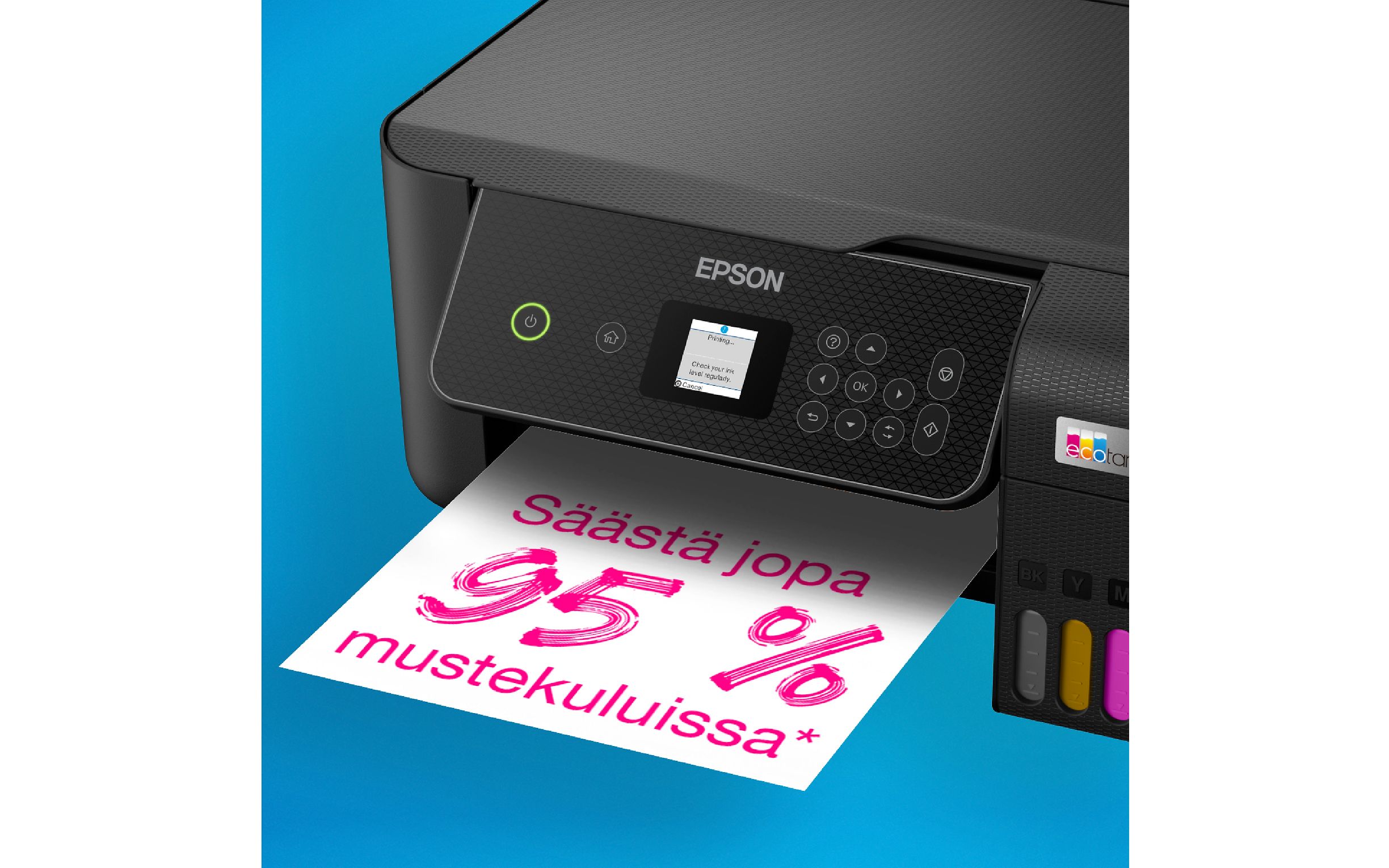 Epson EcoTank ET-2871 A4-monitoimitulostin, musta – Verkkokauppa.com