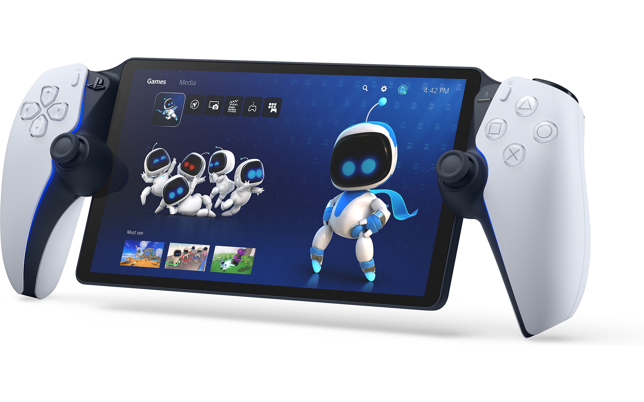 PlayStation Portal Remote Player käsikonsoli, valkoinen – Verkkokauppa.com