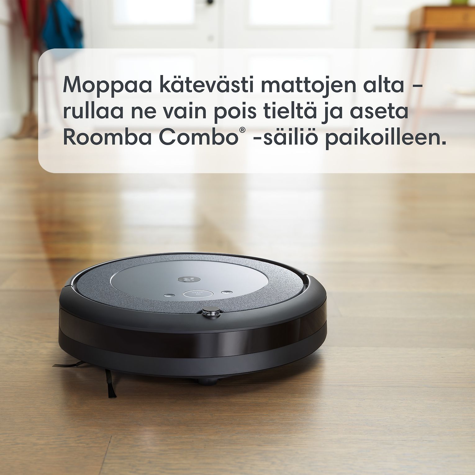 iRobot Roomba Combo i5+ -robotti-imuri tyhjennysasemalla – Verkkokauppa.com