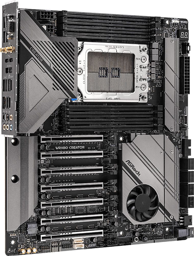 ASRock WRX80 Creator R2.0 E-ATX -emolevy – Verkkokauppa.com