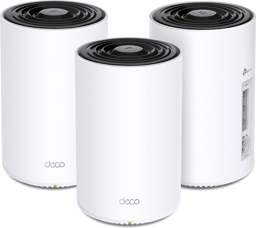 TP-LINK Deco PX50 Hybrid WiFi 6 -Mesh-järjestelmä, 3-pack ...