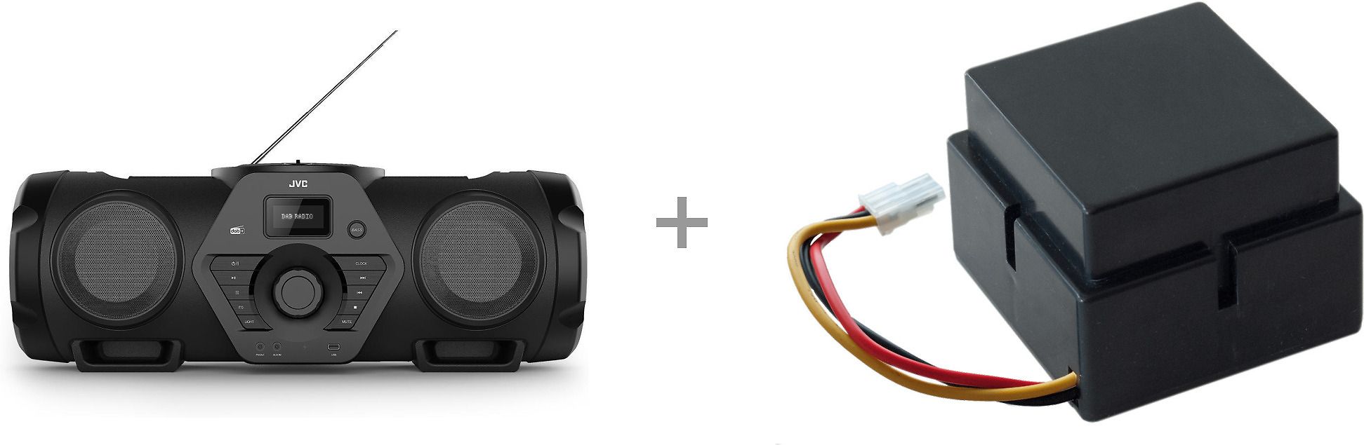 JVC RV-NB300DAB + JVC BN-R5000 akkupaketti – Verkkokauppa.com