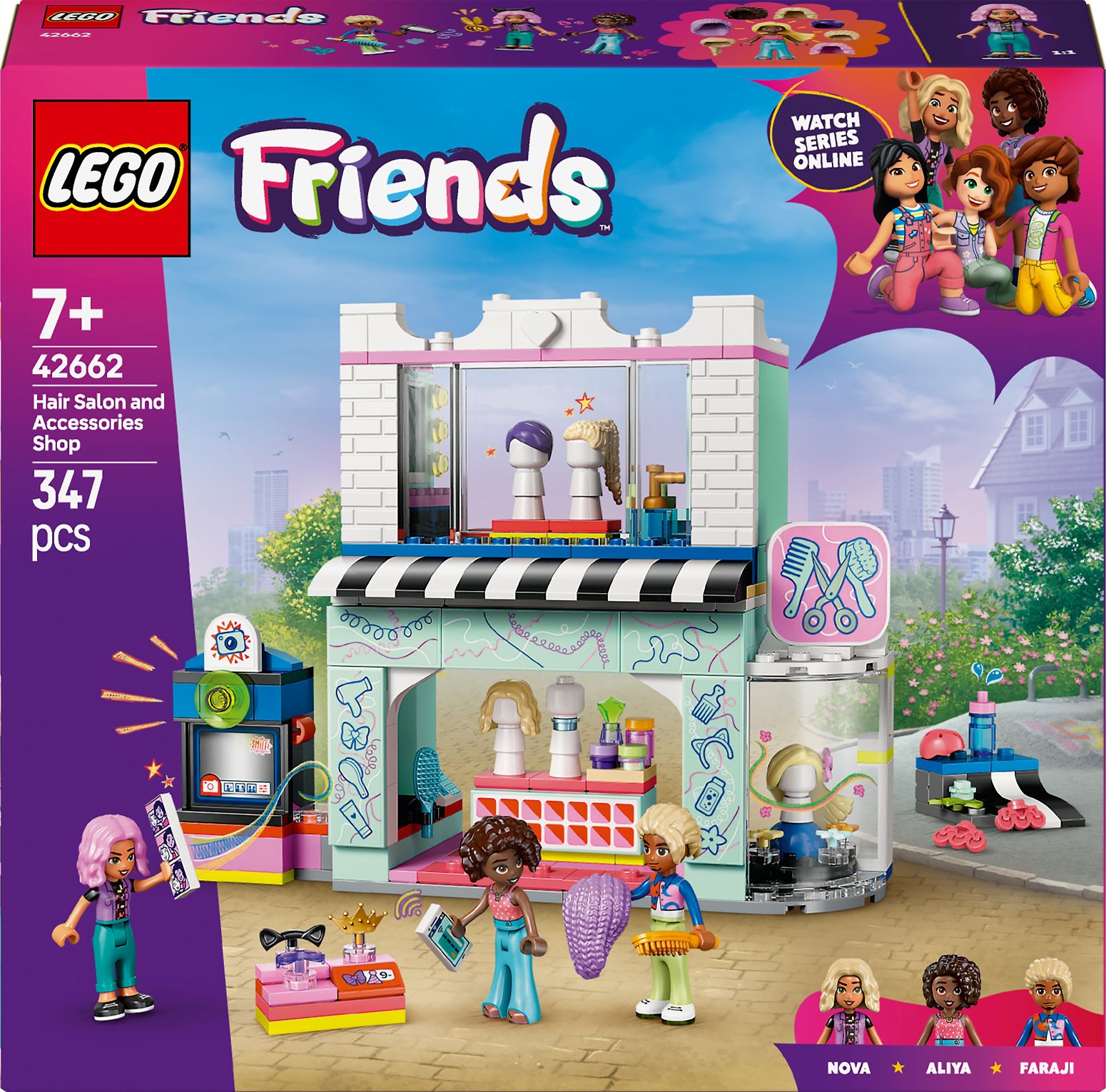 LEGO Friends 42662 – Kampaamo ja asusteliike – Verkkokauppa.com