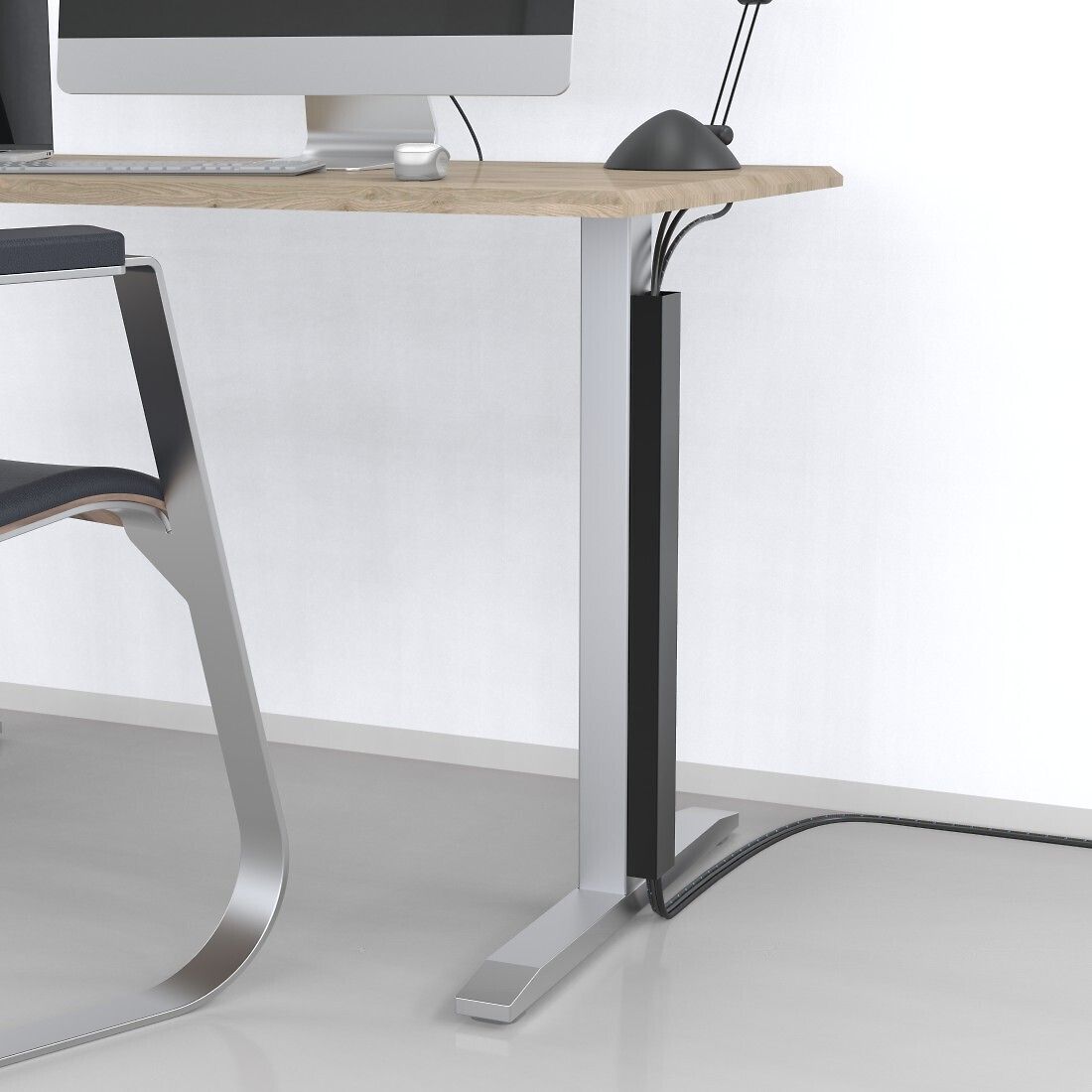 Hama -metallinen kaapelikouru, 55 cm, musta – Verkkokauppa.com