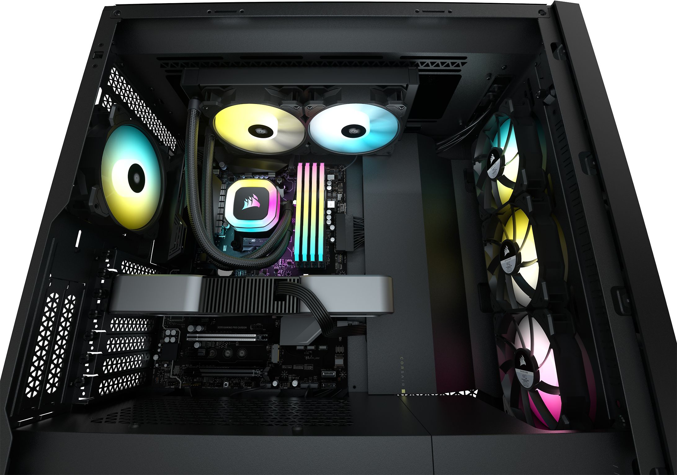 Corsair H100 RGB 240 mm -nestejäähdytysjärjestelmä – Verkkokauppa.com