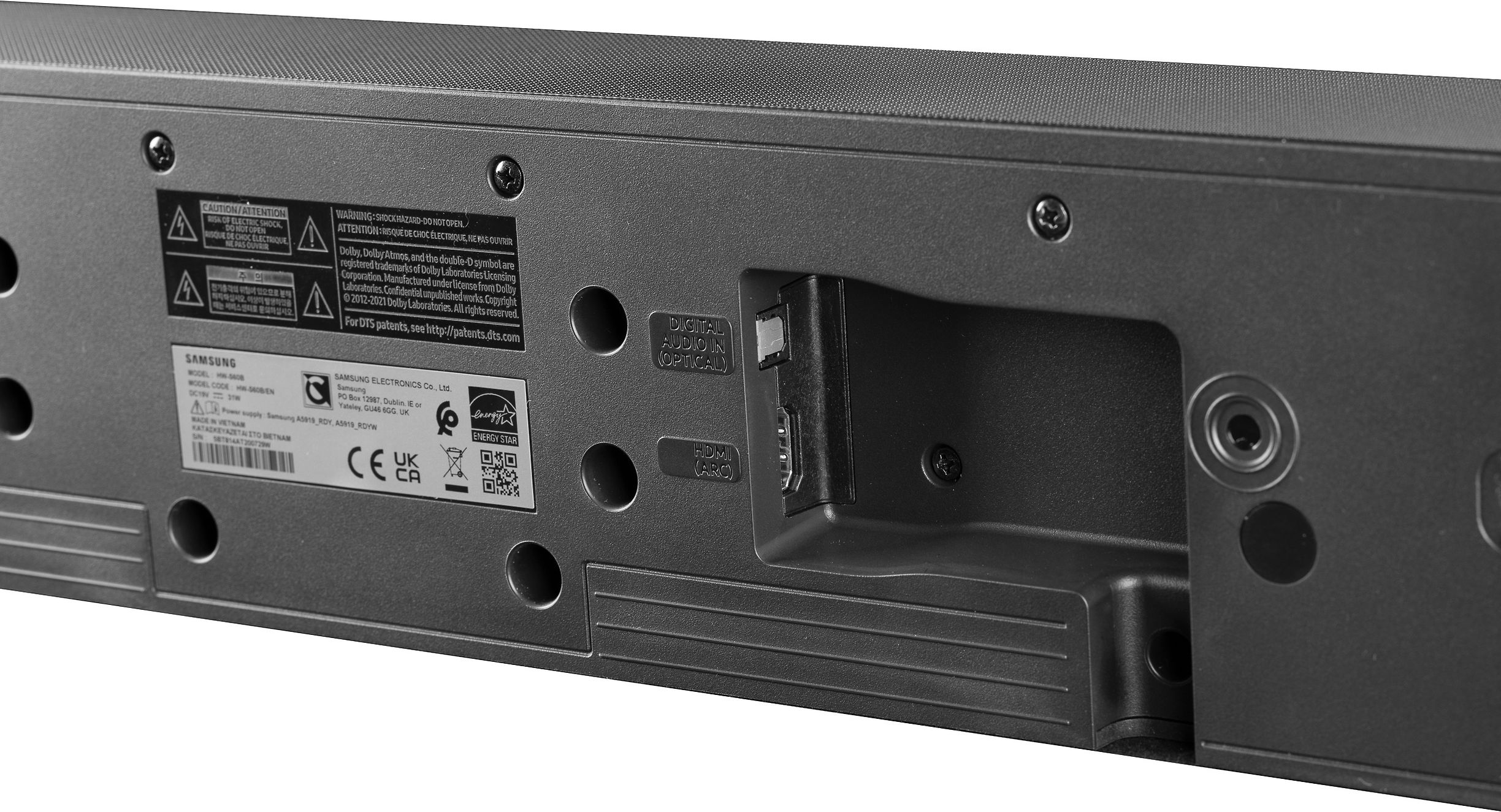 Samsung HW-S66B 5.0 -kanavainen Dolby Atmos Soundbar -äänijärjestelmä ...