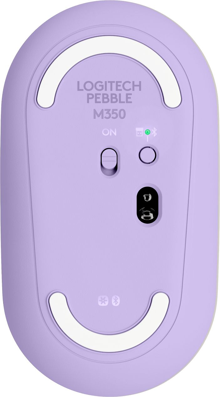 Logitech Pebble M350 -langaton hiiri, Lavender Lemonade – Verkkokauppa.com